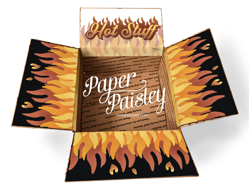 Hot Stuff Care Package Sticker Kit – PaperPaisley