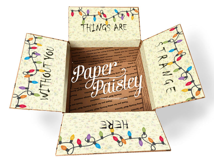Strange Here Care Package Sticker Kit – PaperPaisley